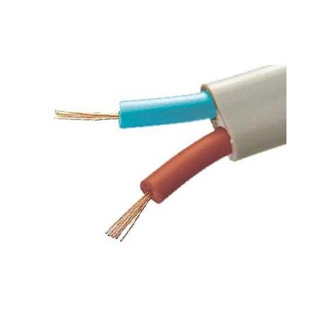 Cable vaina chata 2X0.75mm por metro Flexivolt